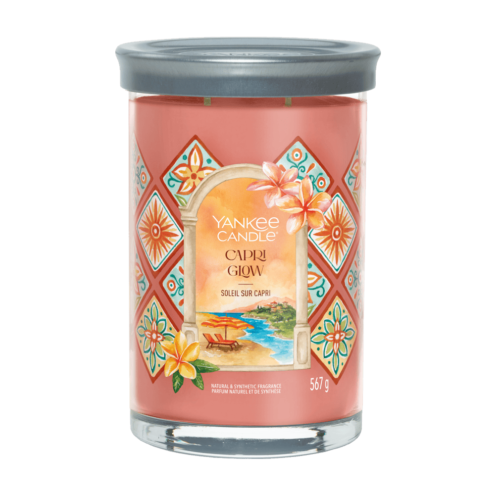 Capri Glow Candela tumbler grande Signature - Candele grandi Signature ...
