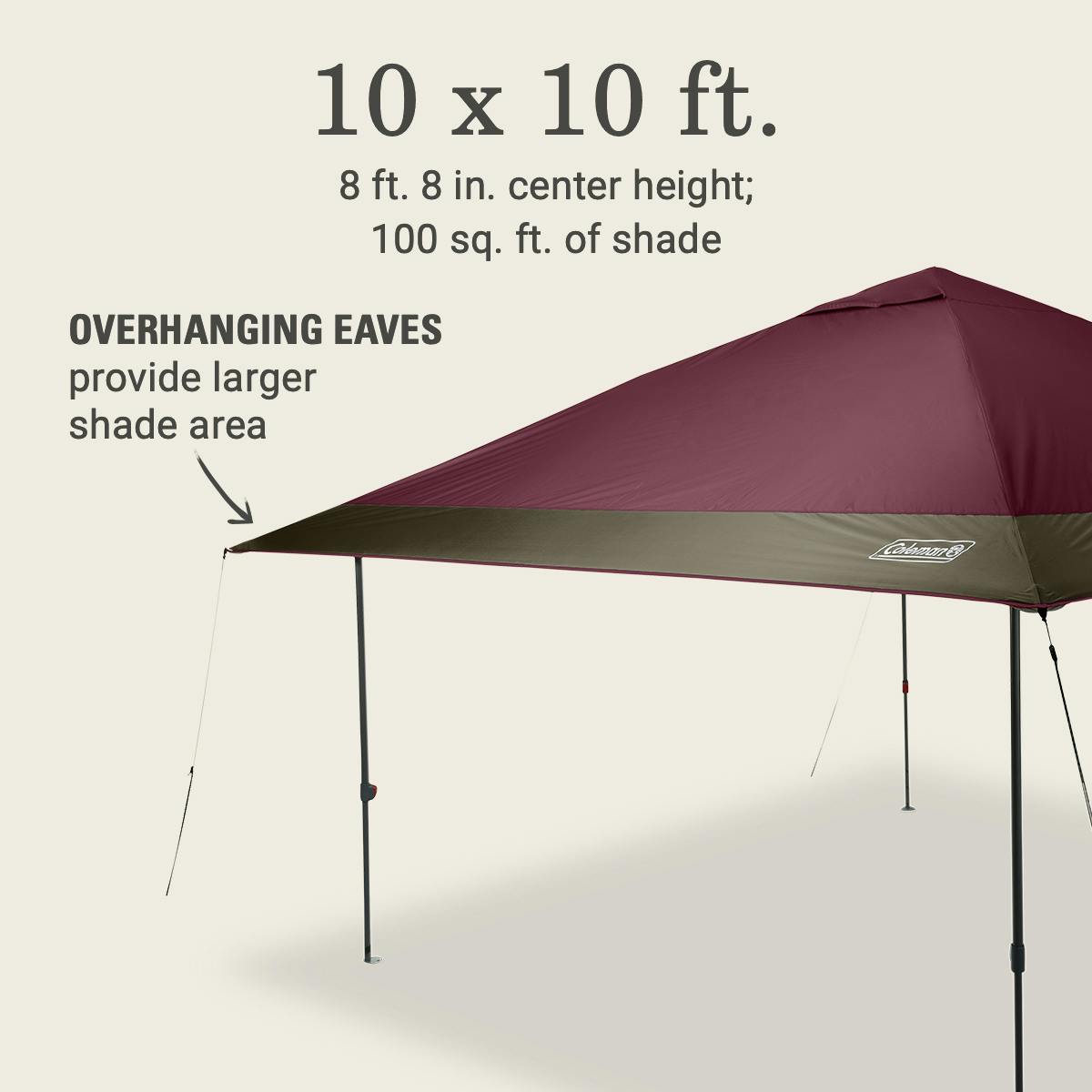 OASIS 10 x 10 ft. Canopy Coleman CA