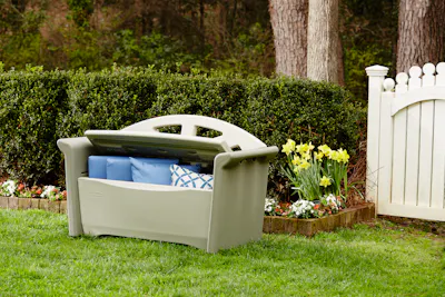 Rubbermaid Suncast Potting Bench Hammock Stand Work Bench ShelteLogic