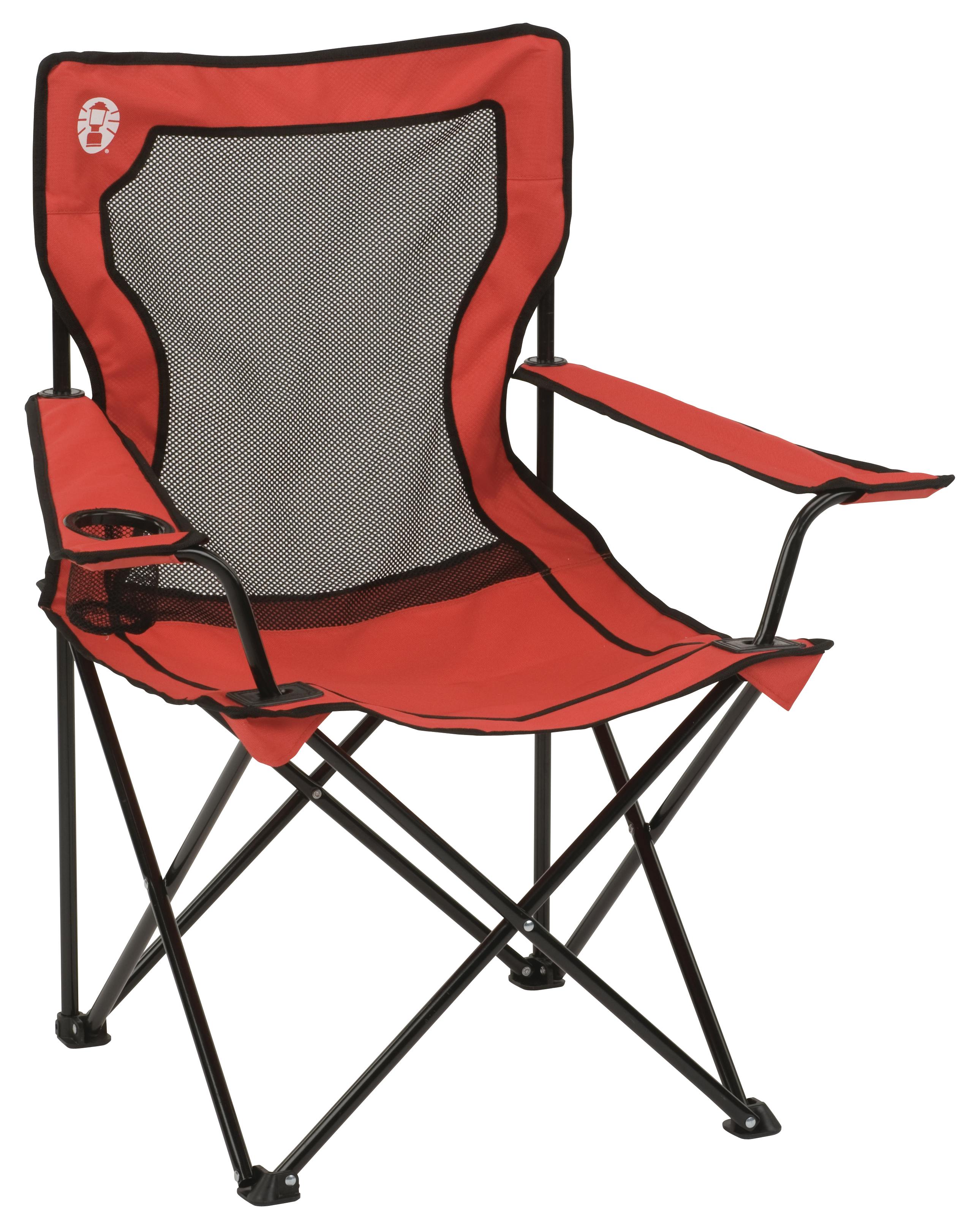 Coleman cooler quad portable camping chair store