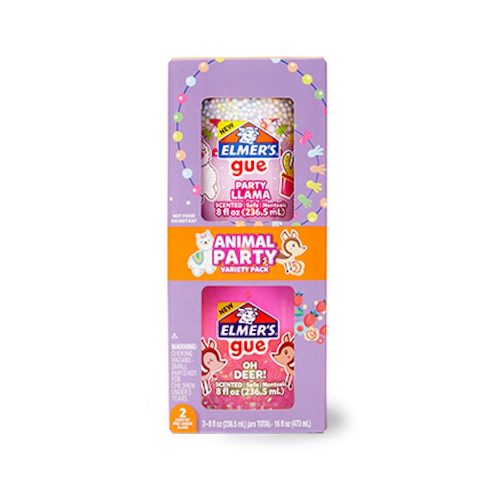 Elmer's Gue Animal Party 2 CT Variety Pack | Elmers