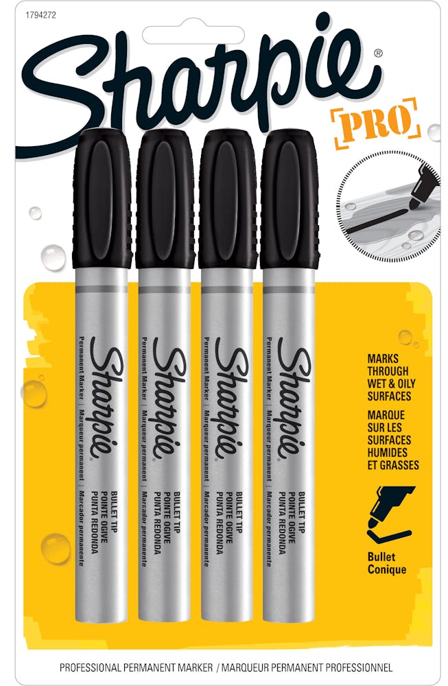Sharpie PRO Permanent Markers, Bullet Tip | Sharpie AU