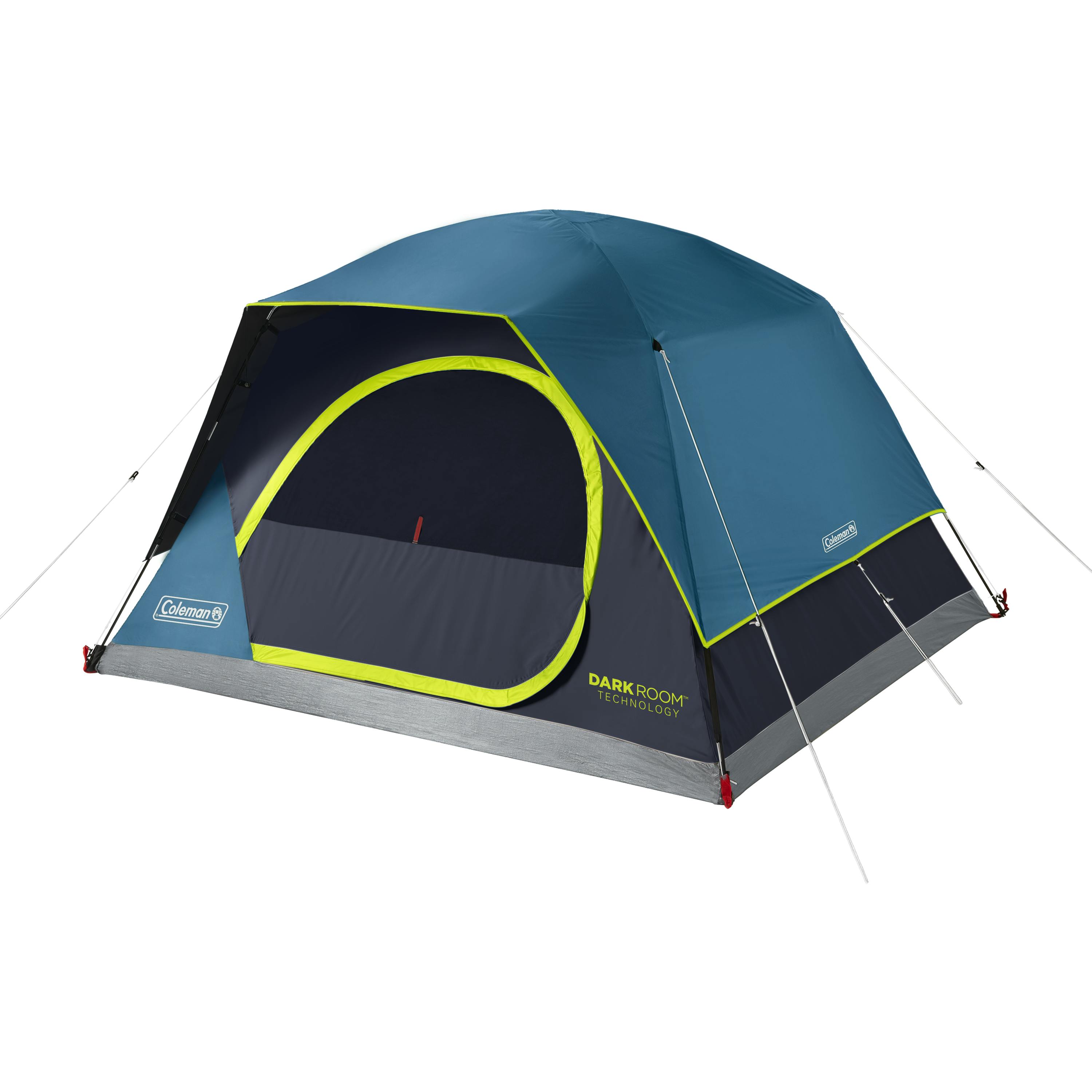 4 Person DARK ROOM SKYDOME Camping Tent Coleman CA