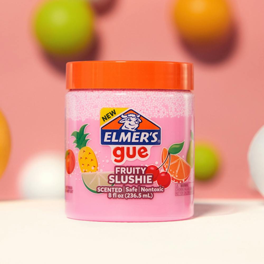 Elmer's Gue Pre Made Slime, Fruity Slushie Crunchy Slime, Scented, 1 ...