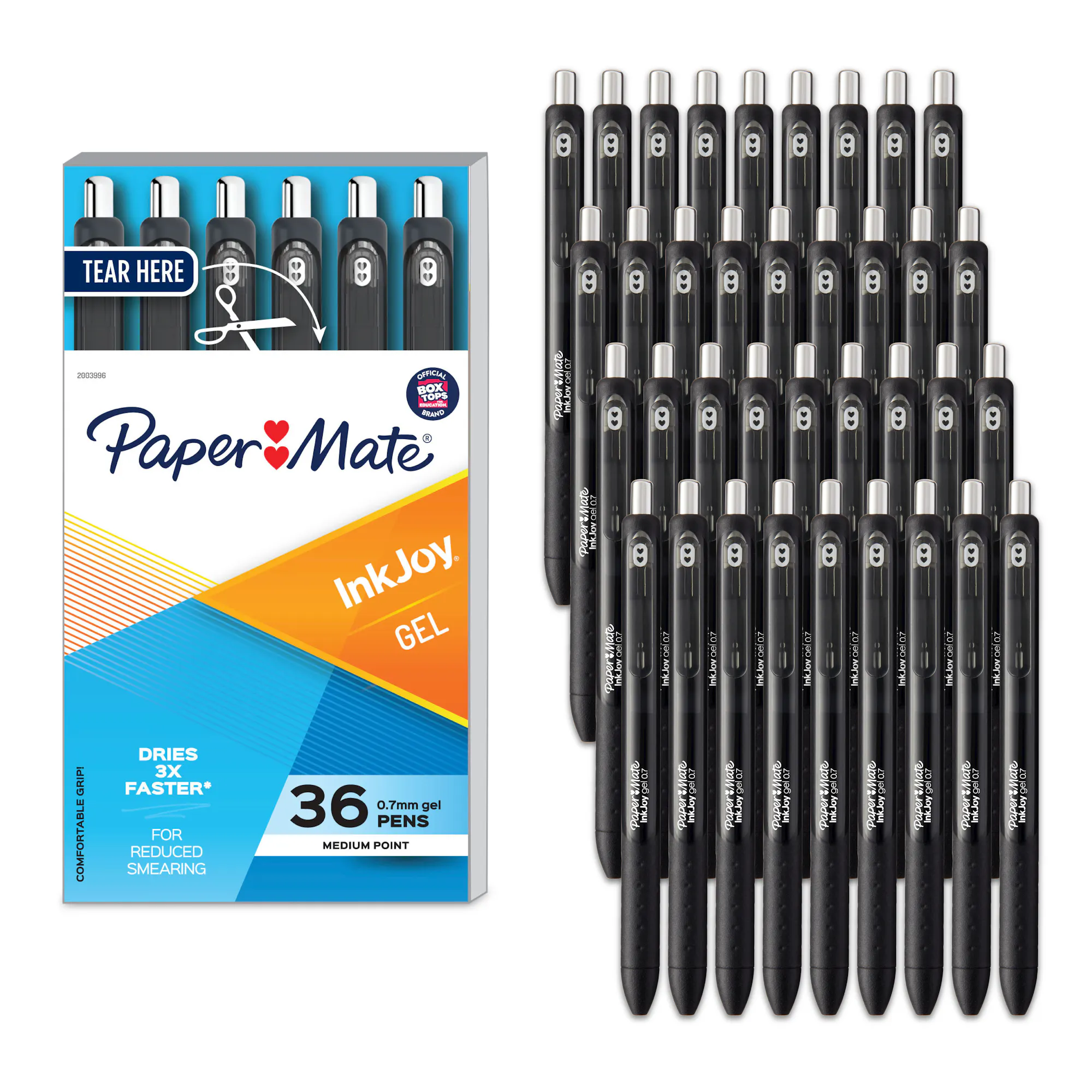 Papermate Inkjoy Pens Paper Mate InkJoy UPC 0.7mm Gel Pen Blue Mid