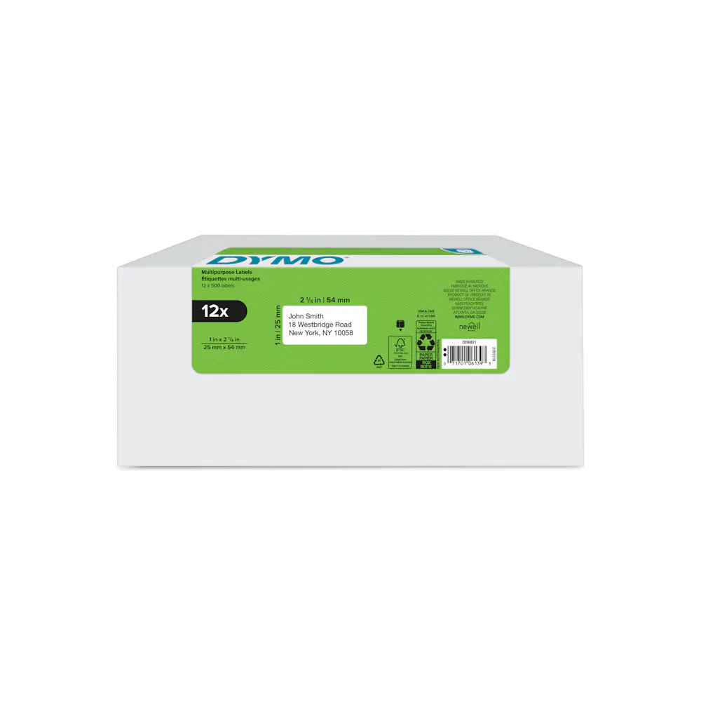 DYMO LabelWriter Multi-Purpose Labels, Value Pack | Dymo