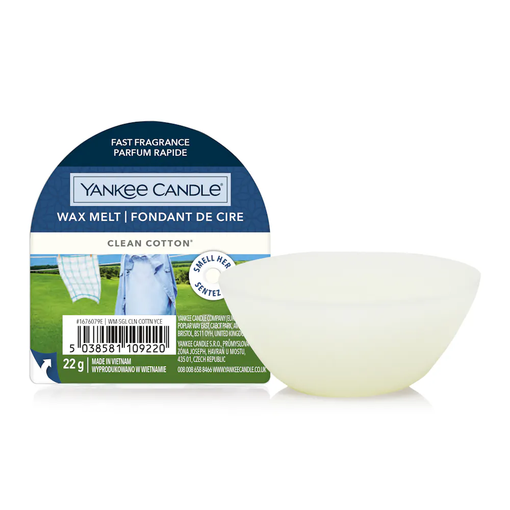 Cera da fondere Clean Cotton® | Yankee Candle