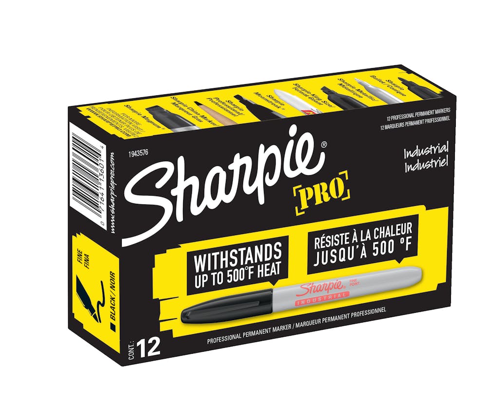 Sharpie Industrial Permanent Markers, Fine Point | Sharpie