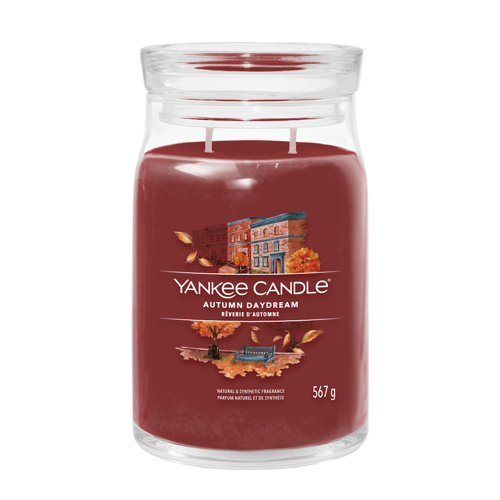 Autumn Daydream Signature Large Jar Candle | Yankee Candle