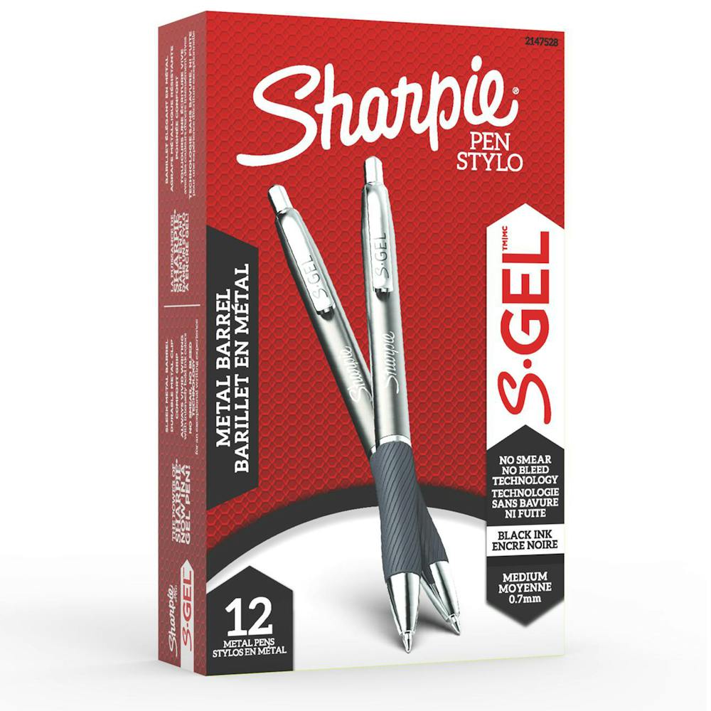 Sharpie S-Gel, Metal Barrel, Medium Point (0.7mm) | Sharpie