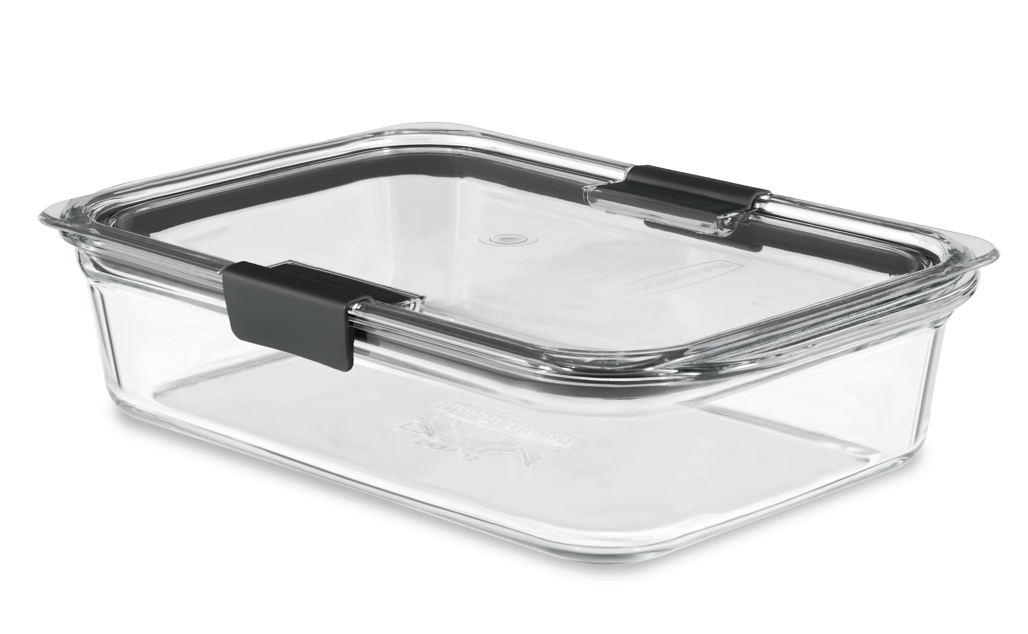 Brilliance Glass Food Storage Container Large Rectangle Rubbermaid