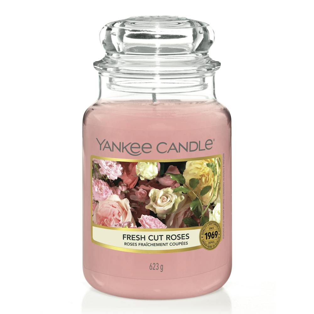 Candela grande Original Fresh Cut Roses | Yankee Candle