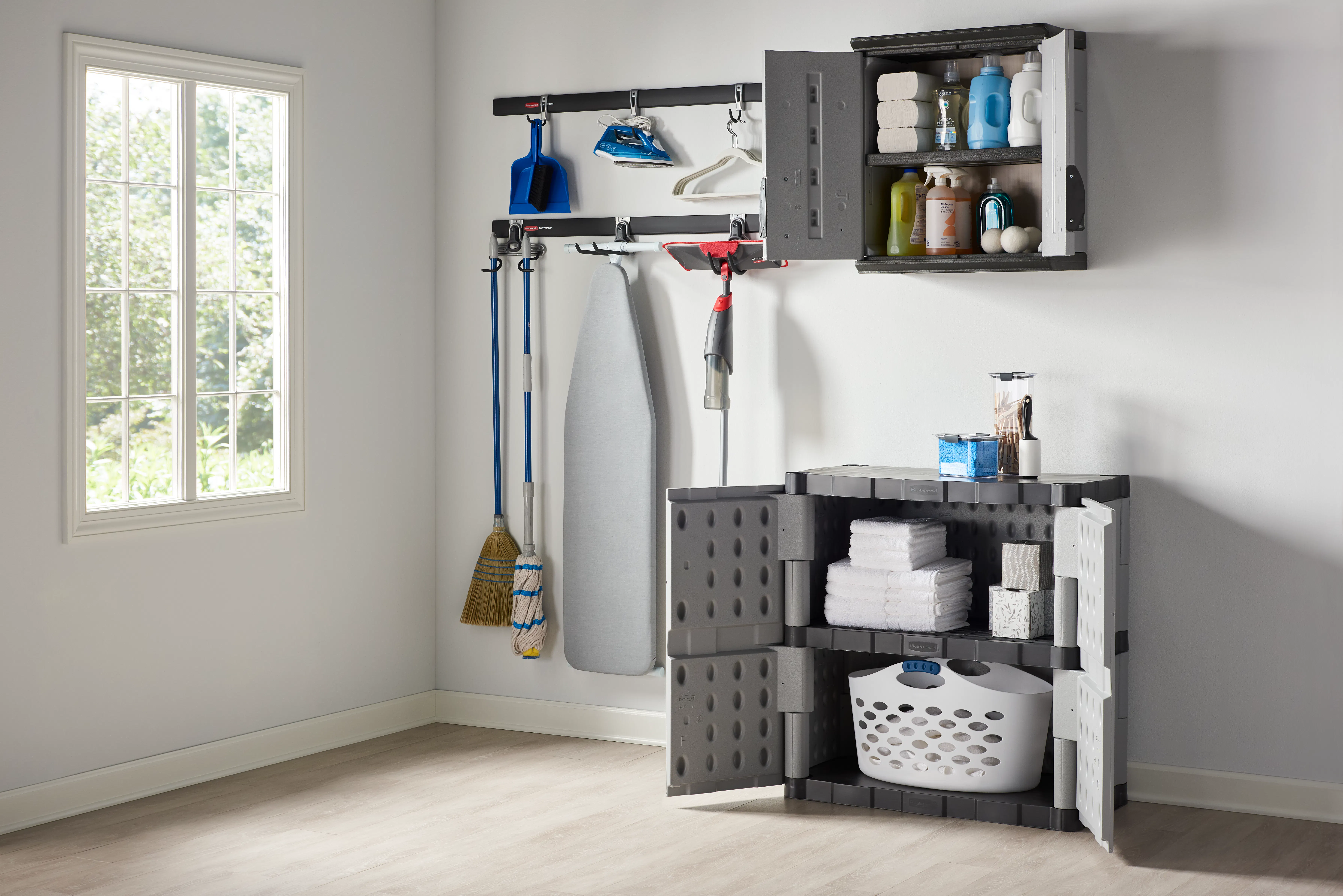 Rubbermaid Garage Storage Cabinet Custom Garage Storage | Inspired