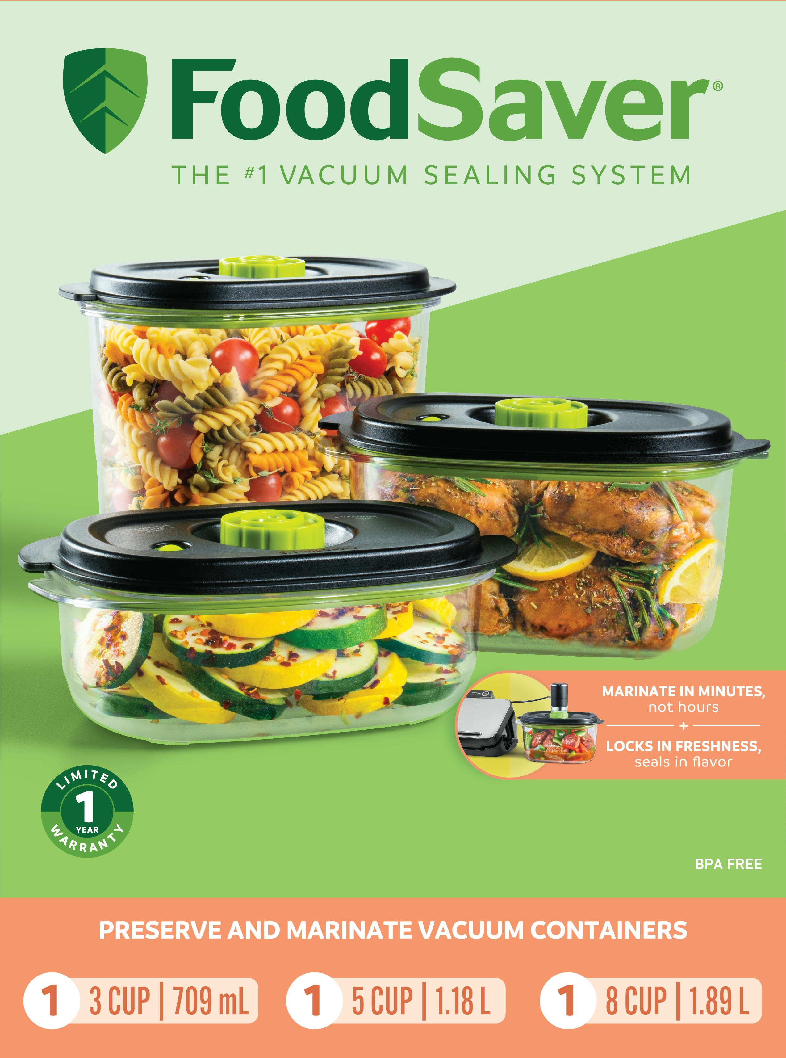 Foodsaver Containers Plain Ultimate Food Saver Container Set At