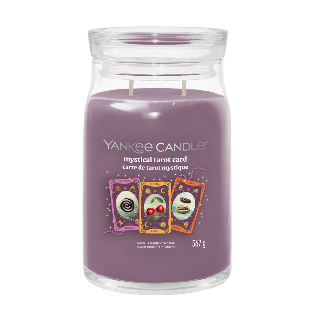 Candela grande Signature Mystical Tarot card | Yankee Candle