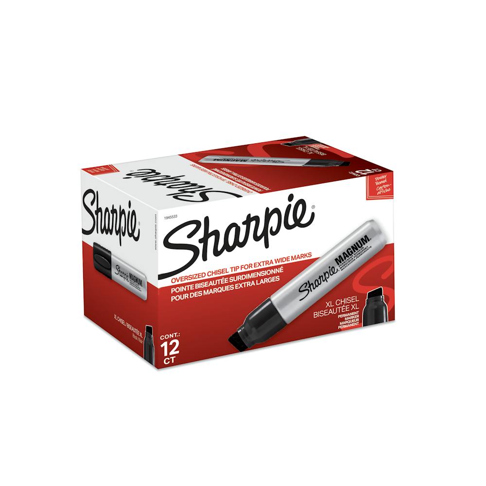 Sharpie Magnum Permanent Markers, Oversized Chisel Tip | Sharpie CA