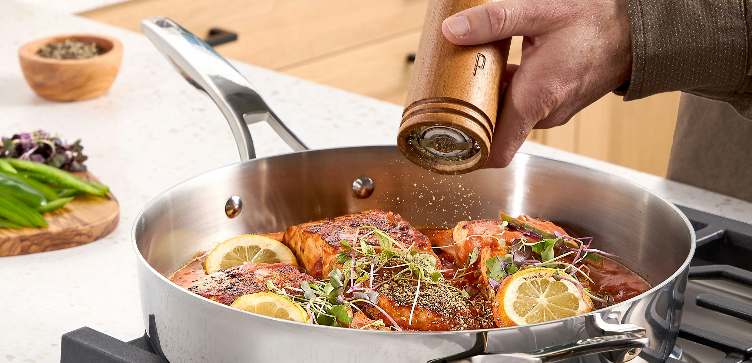 How to Cook with Stainless Steel: Seasoning to Cleaning | Calphalon ...