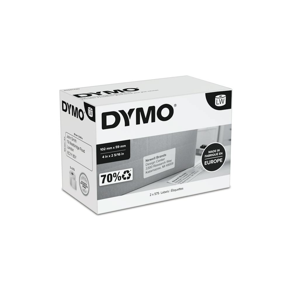 DYMO LabelWriter™ Shipping Labels, 2 Rolls of 575 Count | Dymo UK