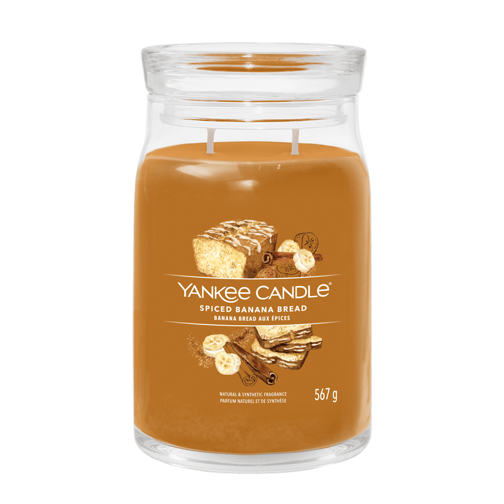 Spiced Banana Bread Candela grande Signature - Candele grandi Signature ...