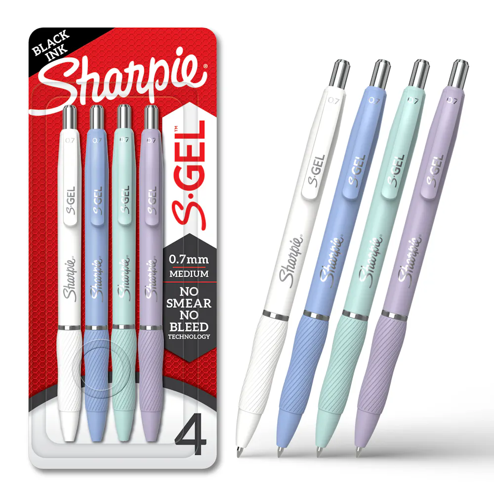 Sharpie S-Gel, Trending Colors, Medium Point (0.7mm) | Sharpie MX