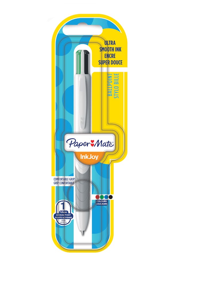 Quatro Paper Mate InkJoy| Punta Media (1,0mm) | Paper Mate IT