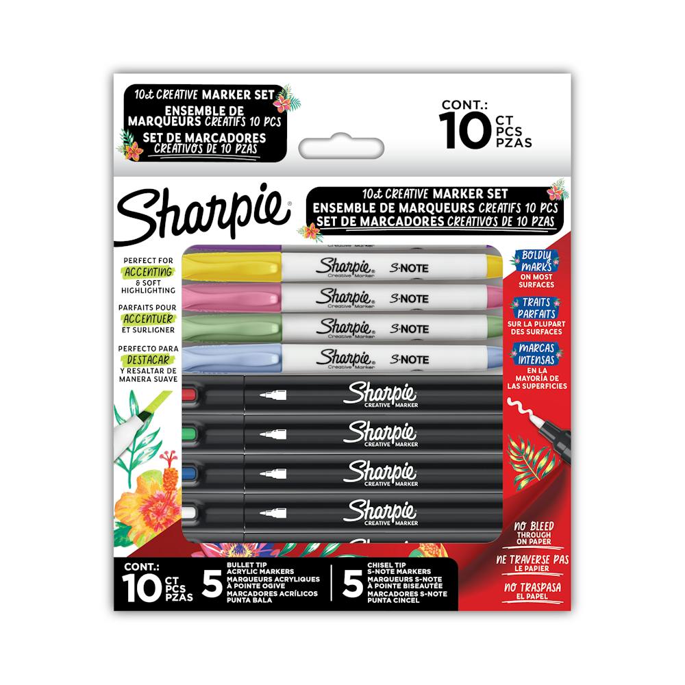 Sharpie Creative Markers, Water-based Acrylic Markers and S-Note ...