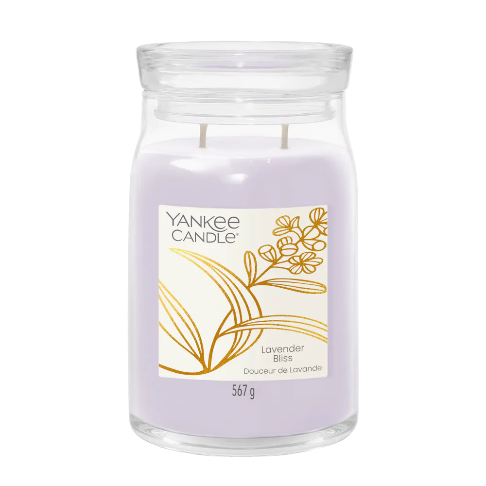 Lavender Bliss Signature Large Jar Candle | Yankee Candle