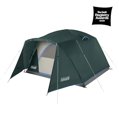 Skydome™ 6-Person Camping Tent with Full-Fly Vestibule, Evergreen | Coleman