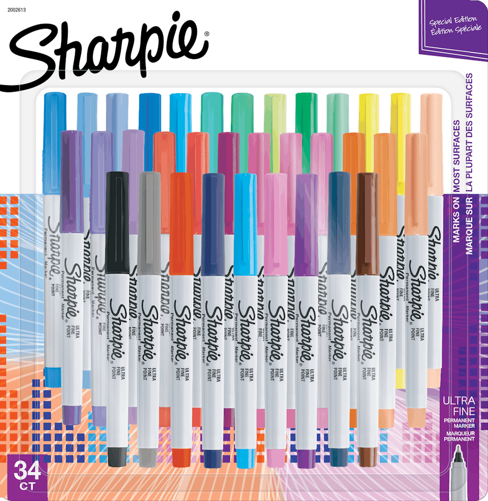 Sharpie Permanent Markers, Ultra Fine Point | Sharpie
