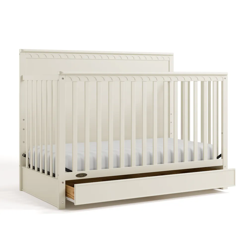 Sasha Convertible Crib w/ Drawer | Graco Baby