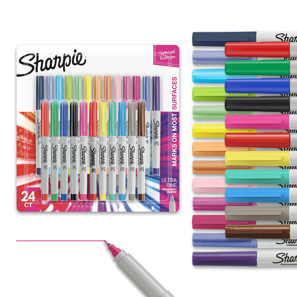 Multi colored permanent markers store