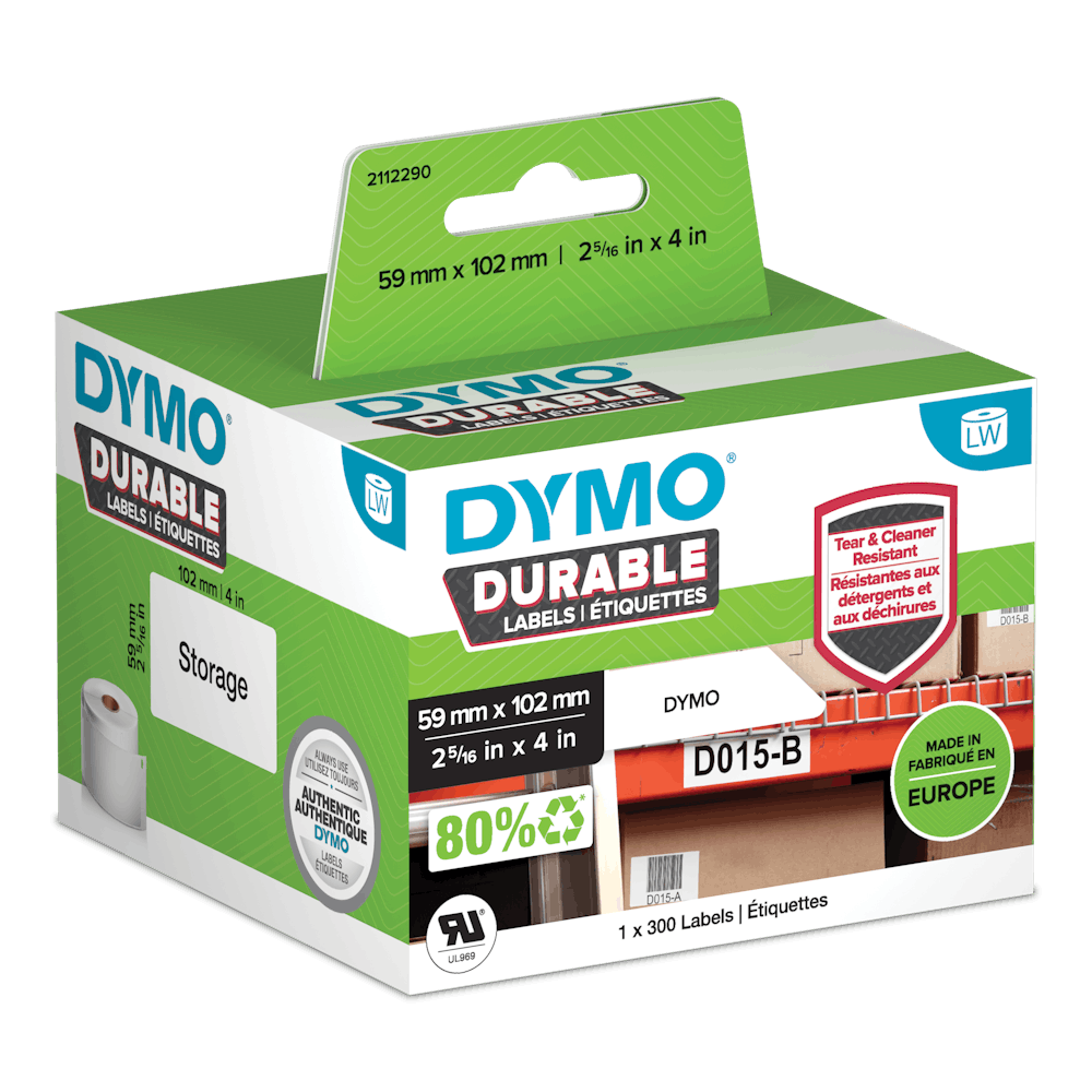 DYMO LabelWriter Durable Industrial Labels | Dymo