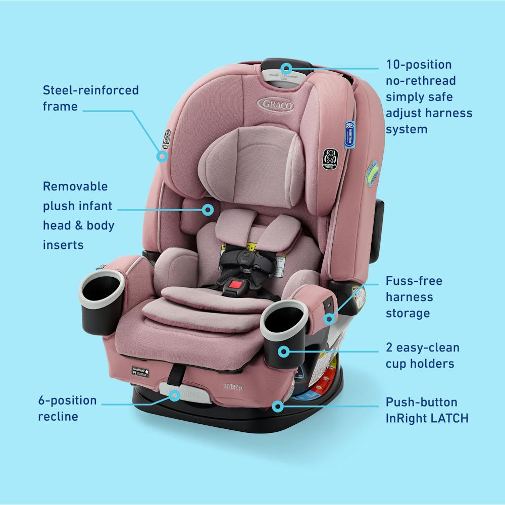Bulk Sale 4Ever® DLX 4-in-1 Car Seat Graco Baby Weatherproof